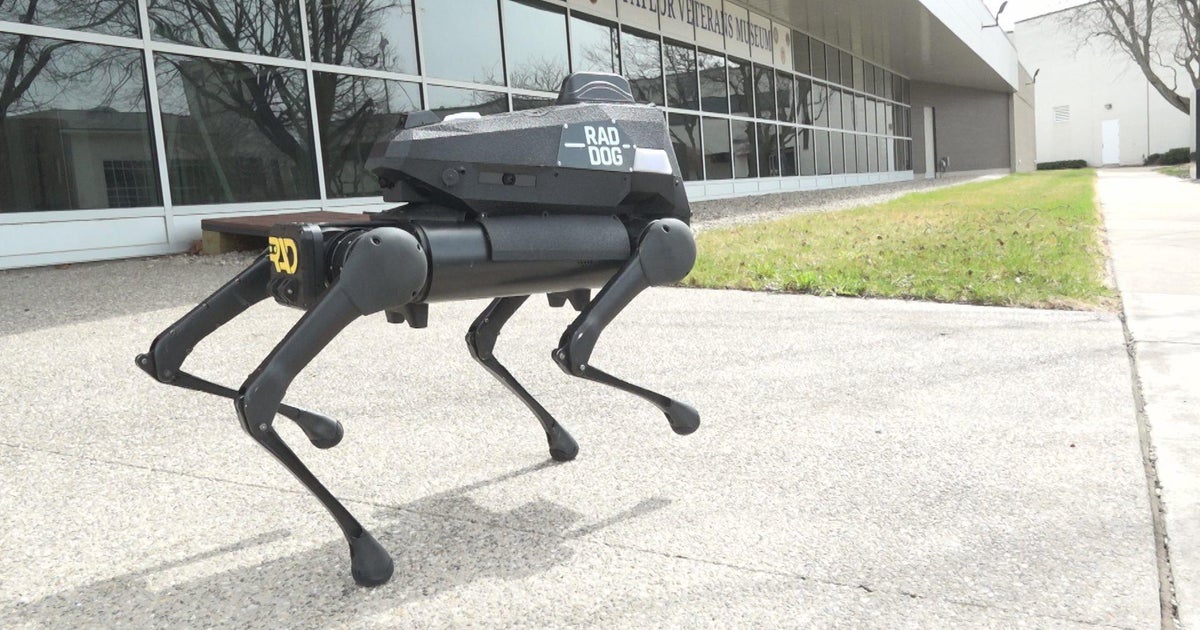 Metro Detroit police department receives new robot dog - CBS Detroit