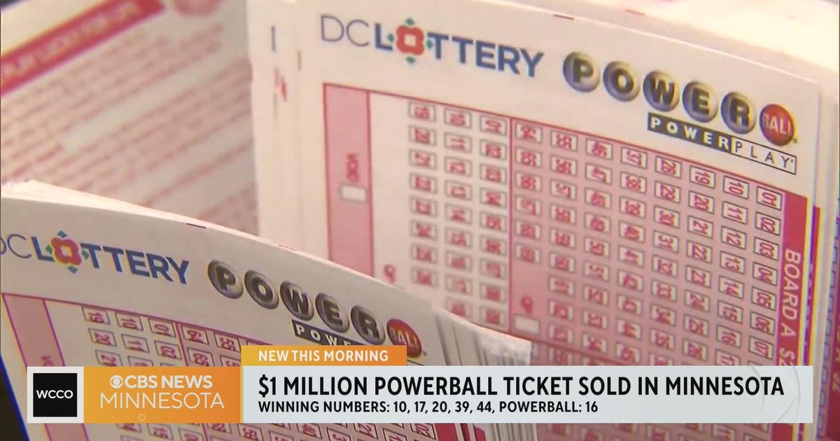 Minnesota Powerball player wins $1 million - CBS Minnesota