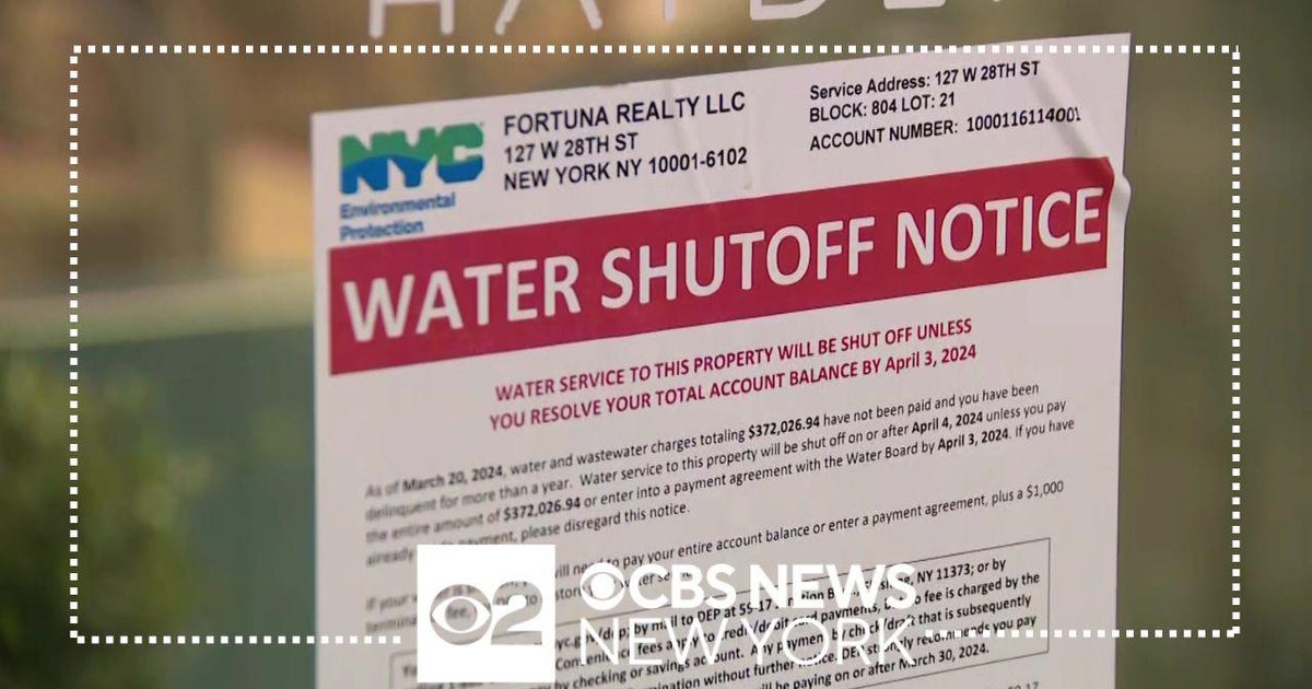 Water shut-off notices sent to NYC commercial properties over ...