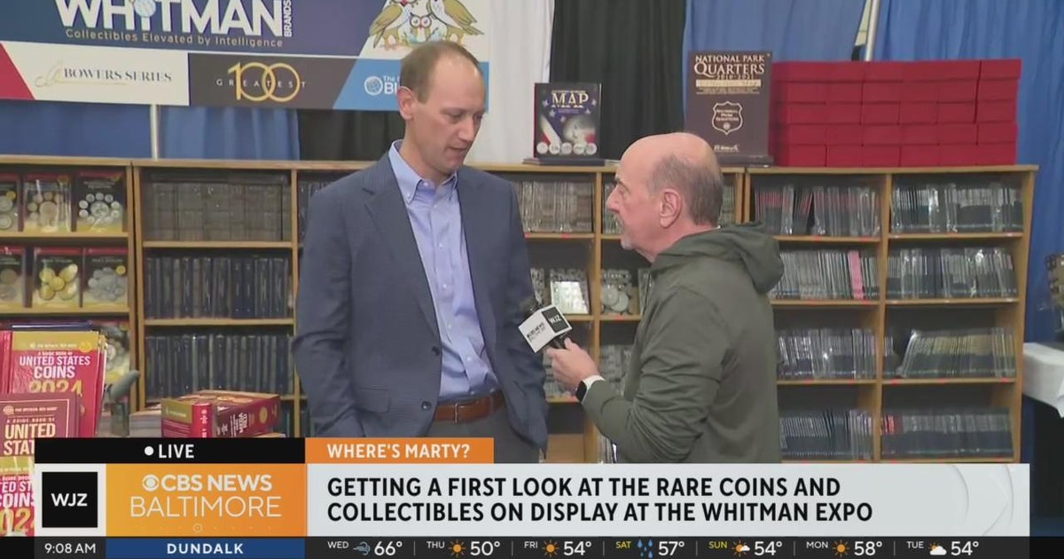 Where's Marty? Checking out some rare collectibles at the Whitman Coin ...