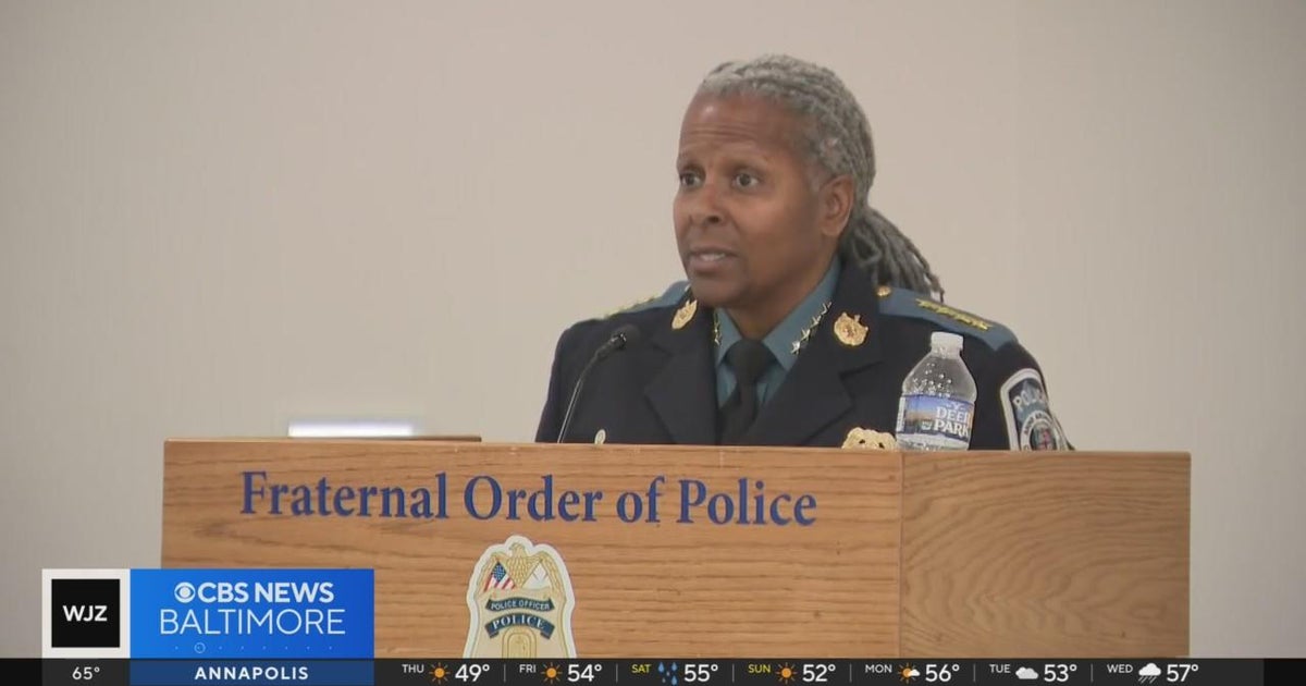 Amal Awad taking charge as Anne Arundel Co. Police Chief - CBS Baltimore