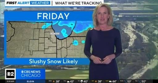 Chicago to get slushy snow - CBS Chicago