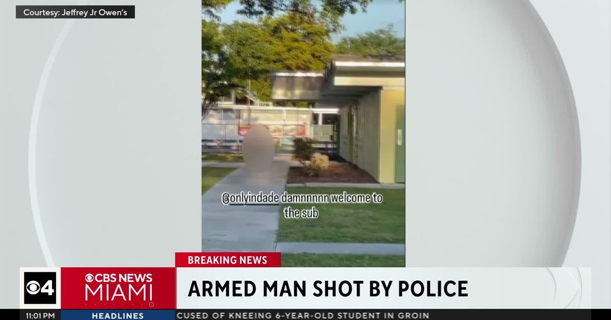 Miami Dade Police Involved Shooting Under Investigation Cbs Miami