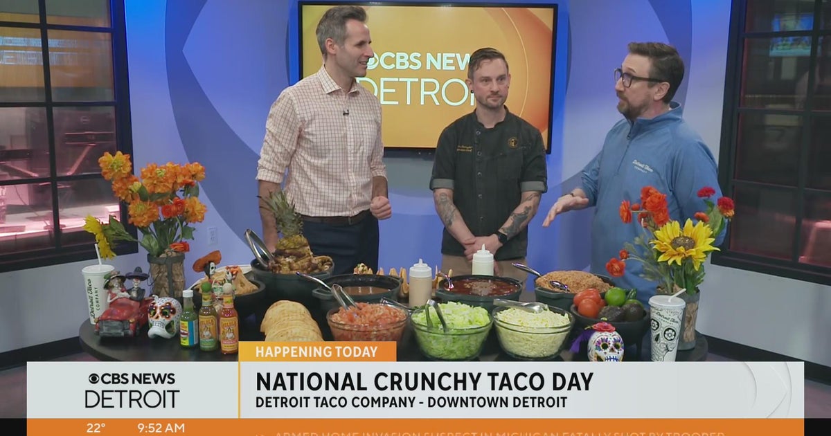 Celebrating National Crunchy Taco Day - CBS Detroit