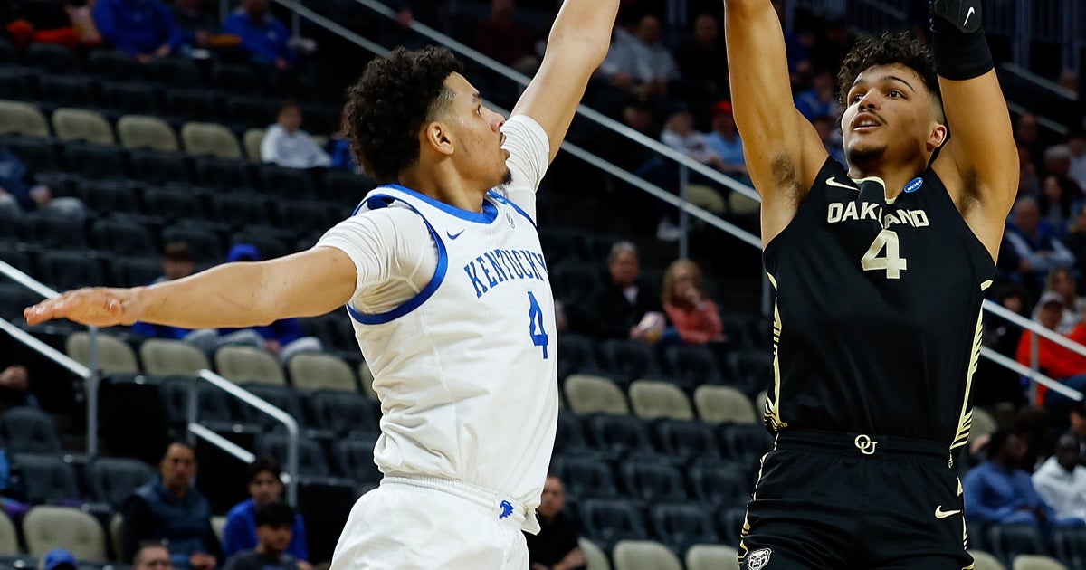 Oakland University advances after beating Kentucky 80-76 in first round ...