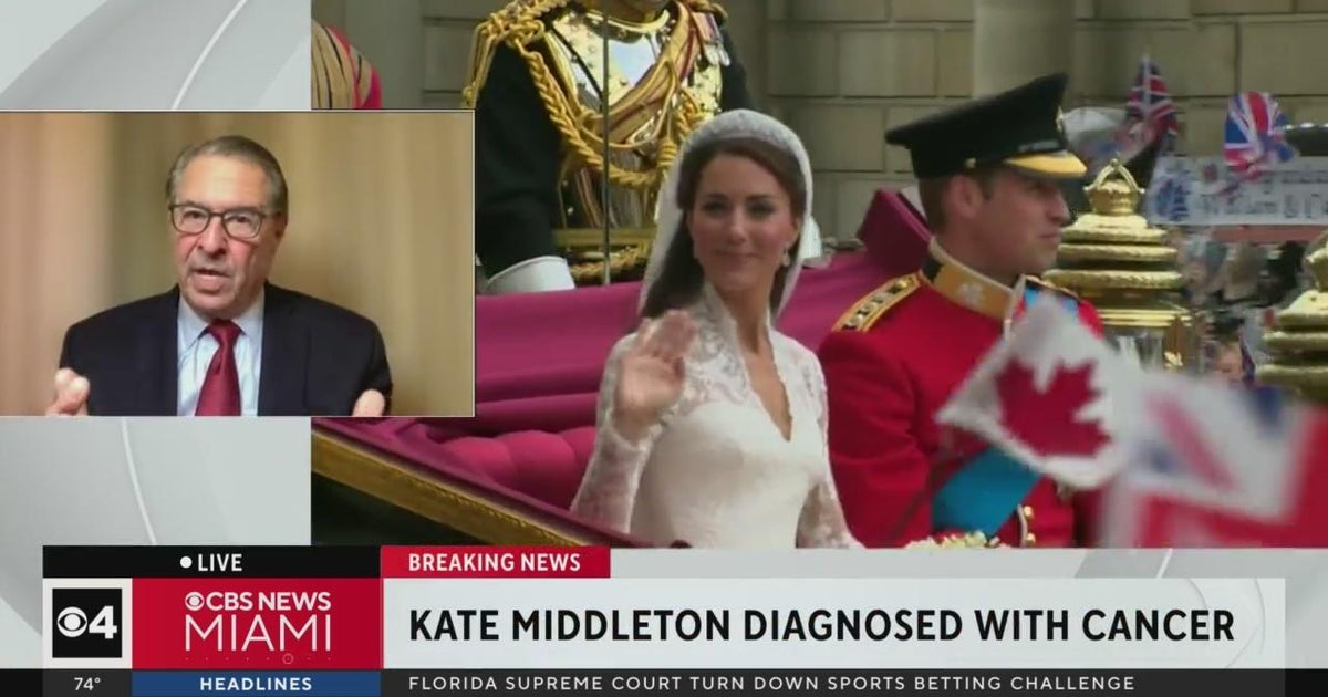 Learning more about Princess Kate Middleton's cancer diagnosis - CBS Miami