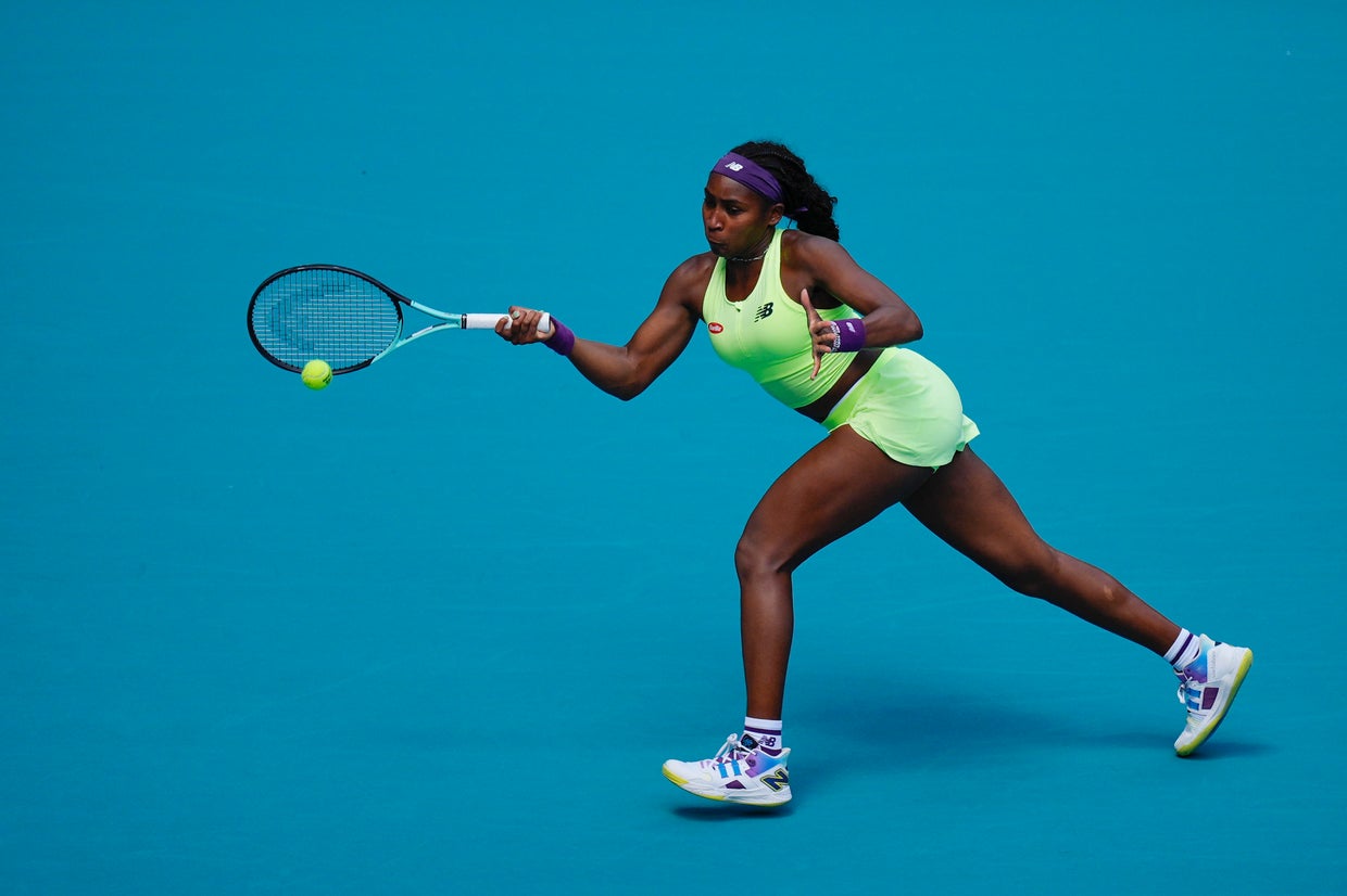 No. 3 Coco Gauff has eyes on winning trophy at home, beats Océane Dodin ...