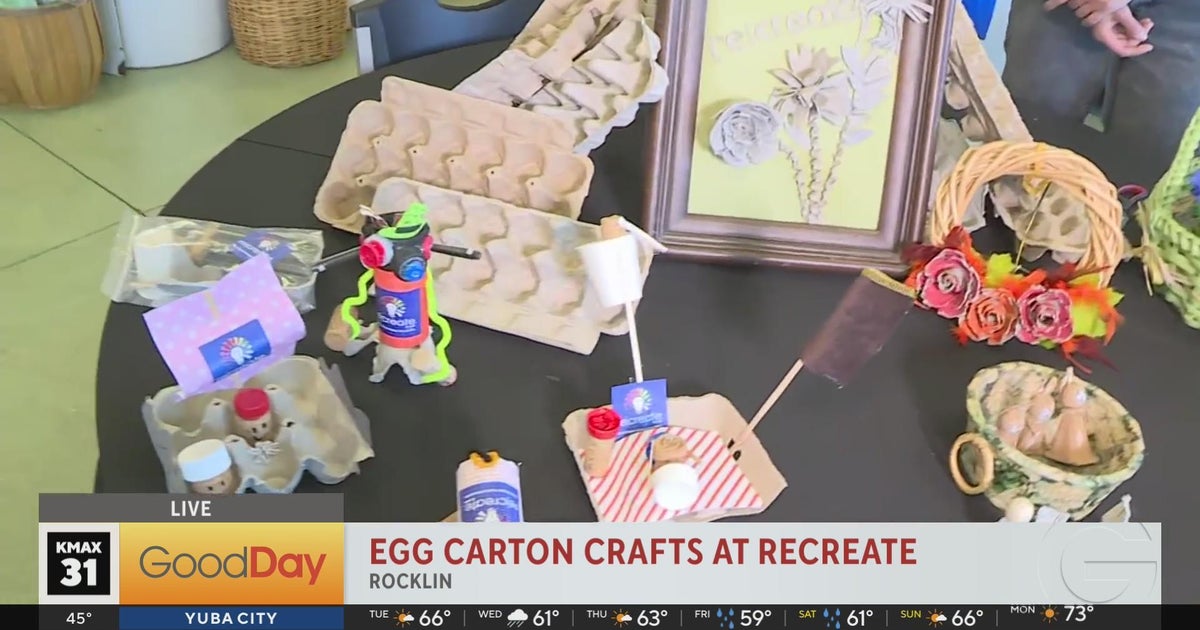 Egg Carton Crafts at Recreate - Good Day Sacramento