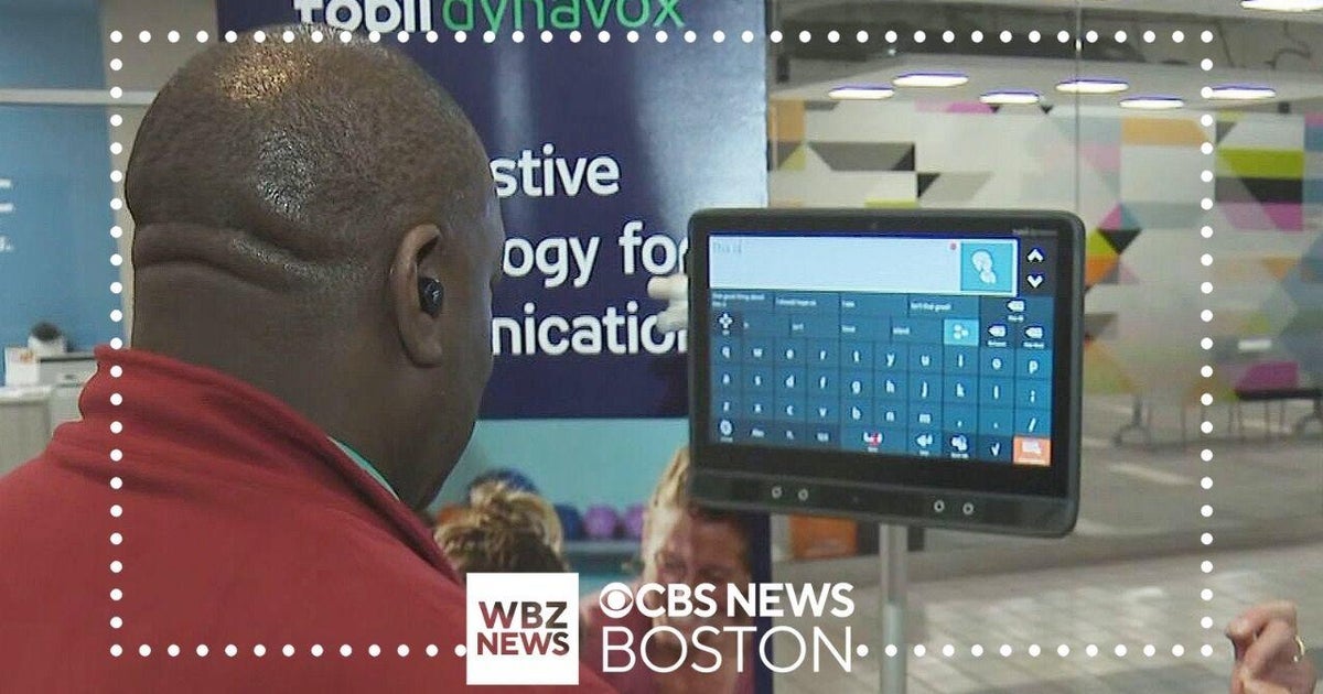 Watch as eye tracking device creates speech at Assistive Tech Fair in ...