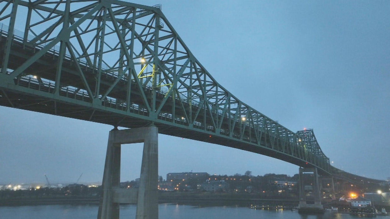 Engineer explains difference between Baltimore Key Bridge, Tobin Bridge ...