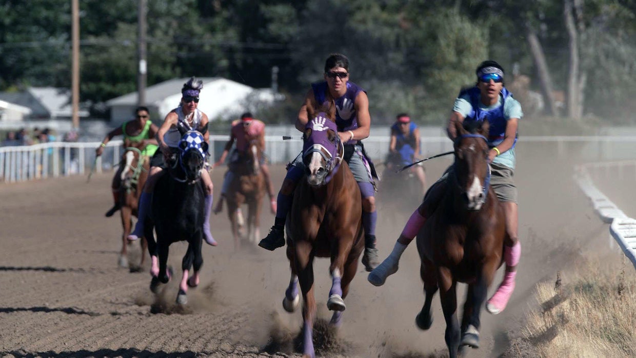 Indian Relay races connect Horse Nations tribe riders with "warriors of ...