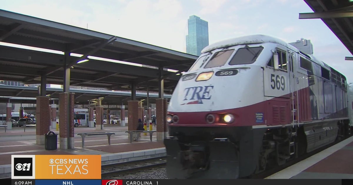 TRE train service outage - CBS Texas
