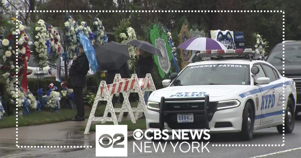 Mourners gather to remember NYPD Officer Jonathan Diller on Long Island ...