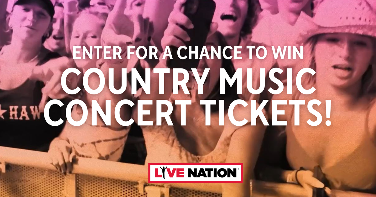 Enter for chance to win a pair of tickets to a country music concert ...