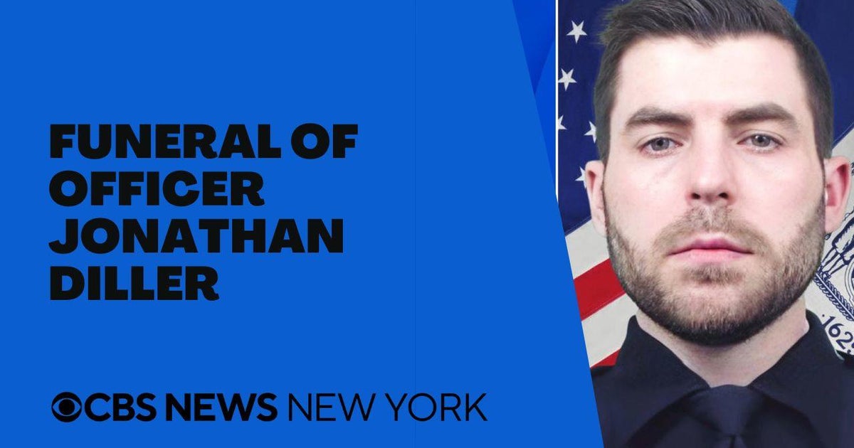 Full funeral service for NYPD Officer Jonathan Diller - CBS New York