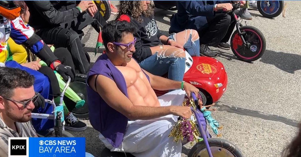 Game Day: San Francisco hosts annual "Bring Your Own Big Wheel" race ...