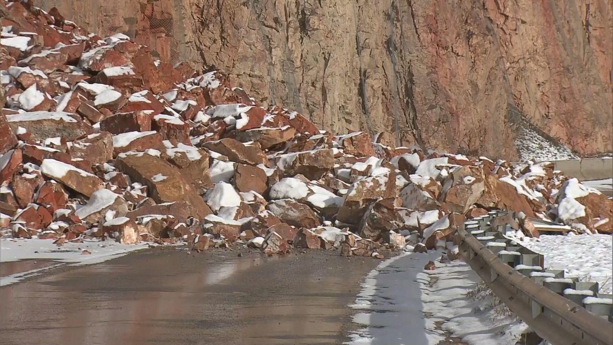 Rock slide along Colorado's Dillon Dam closes important road for weeks ...