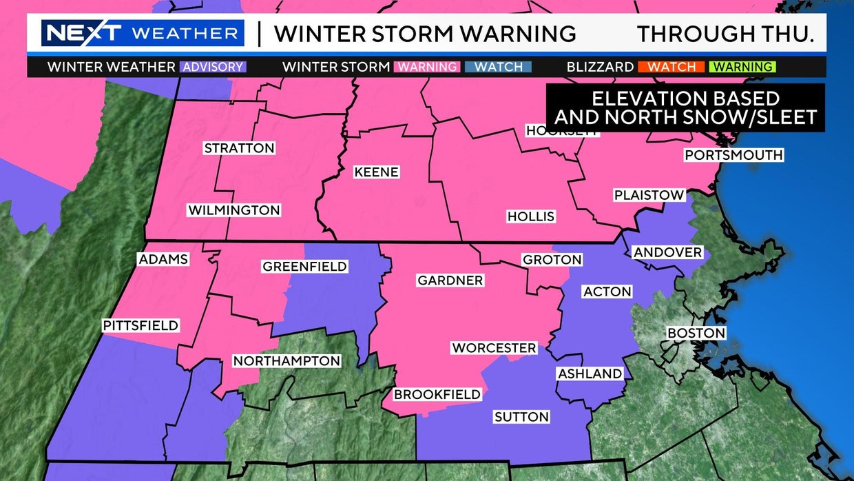 Snow, heavy rain and strong winds all hitting different parts of ...
