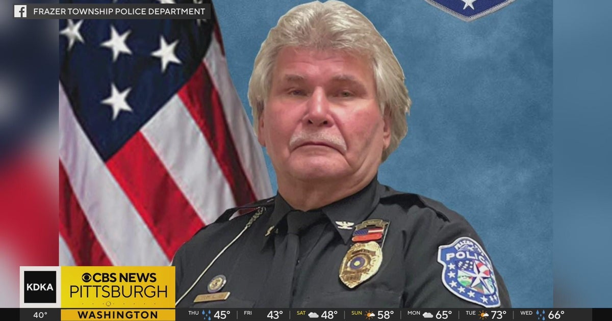 Community turns out to remember Frazer Township police chief - CBS ...