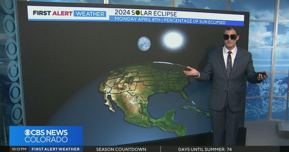 Breaking down the solar eclipse forecast in Colorado - CBS Colorado