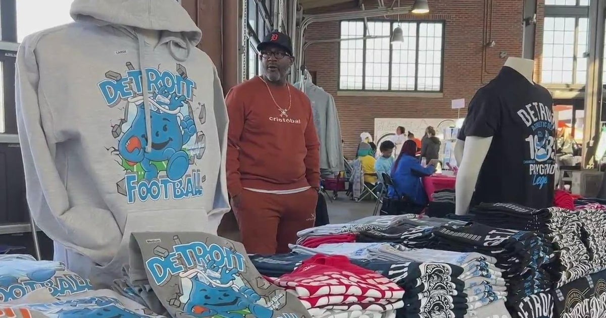 Celebrating the 313 at All Things Detroit marketplace - CBS Detroit