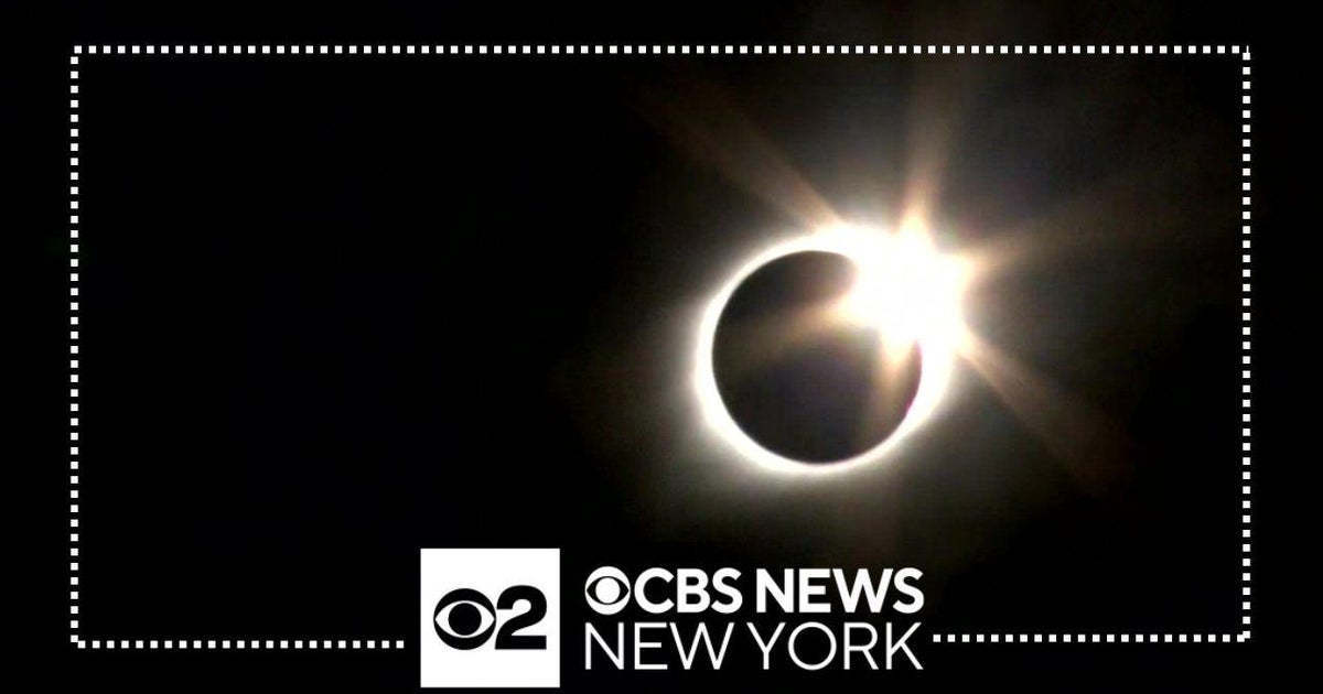 Solar eclipse in New York - full coverage - 12 p.m. update - CBS New York