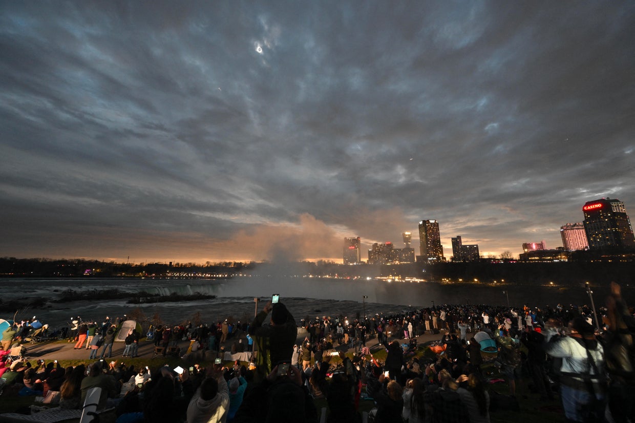 Missed the 2024 total solar eclipse? Watch video of moments from the ...