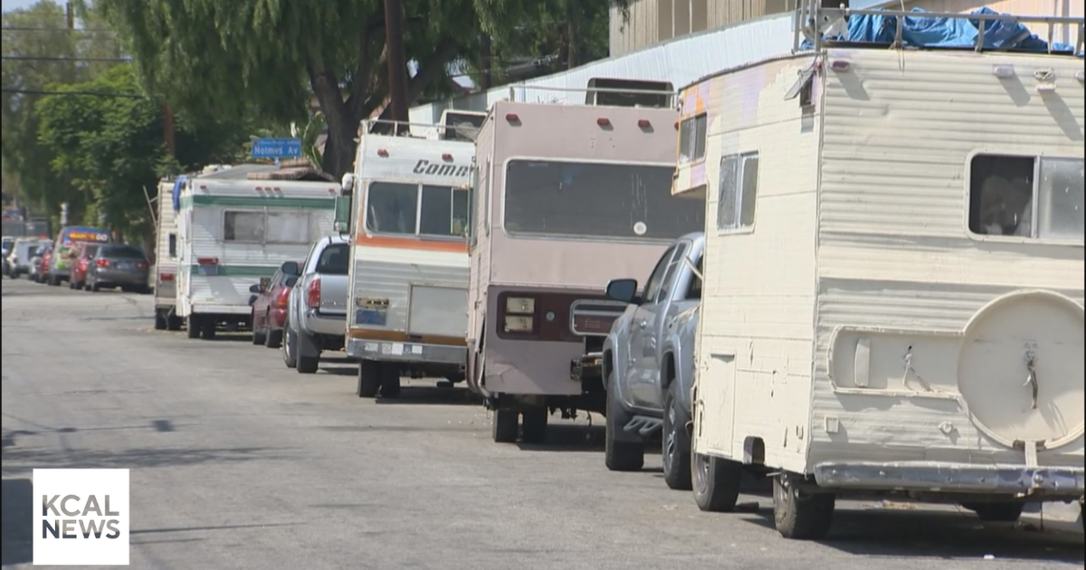 New legislation offers to help LA with troublesome RV encampments - CBS ...