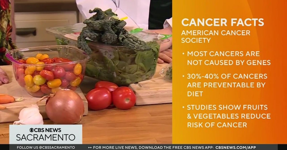 What's in Season with Michael Marks: Reducing cancer risk - CBS Sacramento