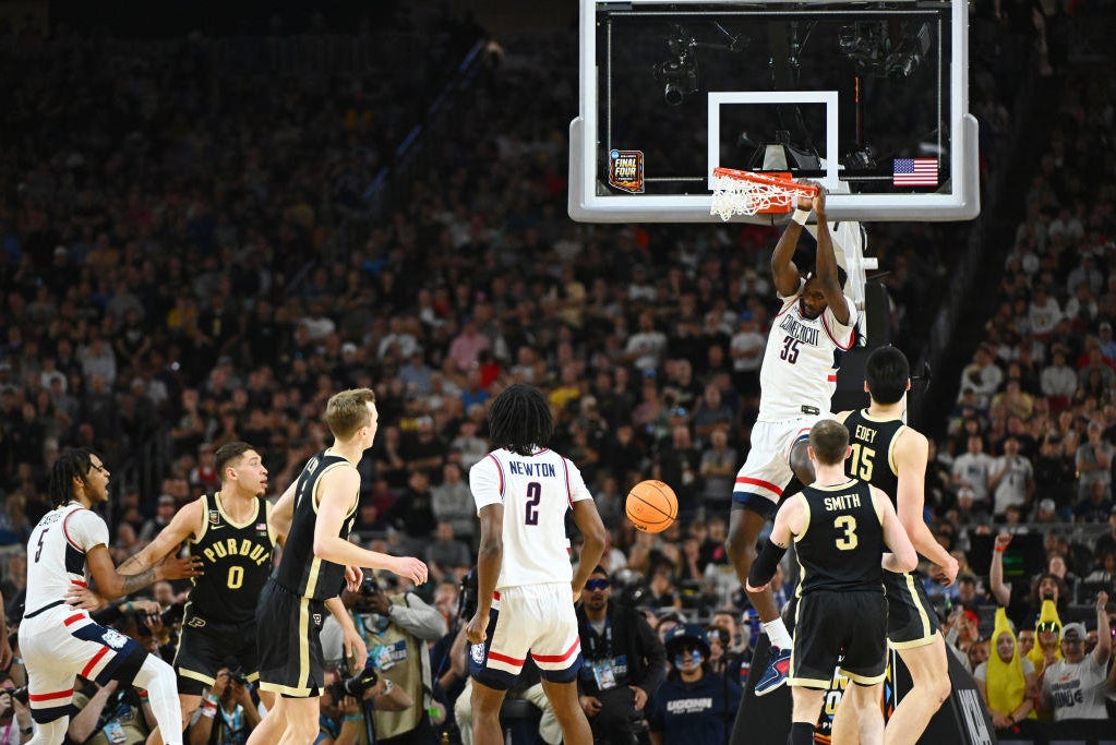 UConn wins NCAA men's basketball tournament, defeating Purdue 75-60 ...