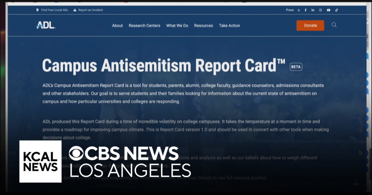ADL releases "Antisemitism Report Card" to gauge college campus safety ...
