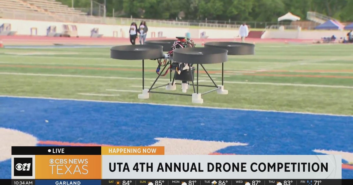 College students prepare for months ahead of drone competition - CBS Texas