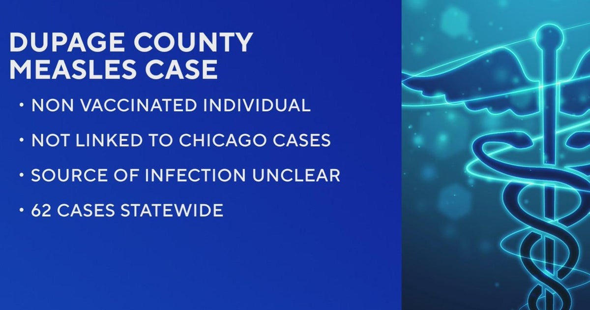 DuPage County Health Department confirms first case of measles since ...