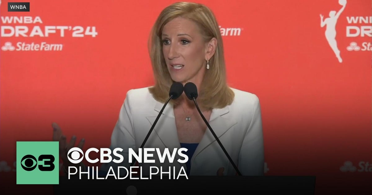Commissioner Cathy Engelbert announces Philadelphia in the running for ...