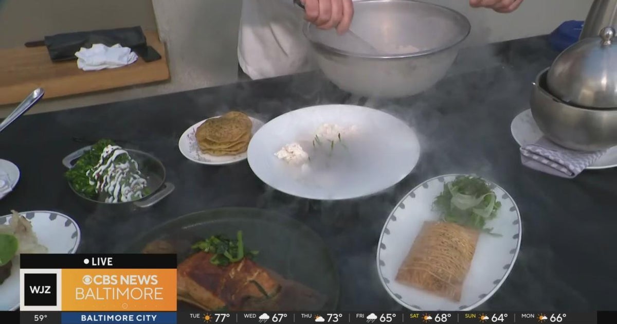 Chef Brian Voltaggio has a look at the spring menu at Voltaggio ...