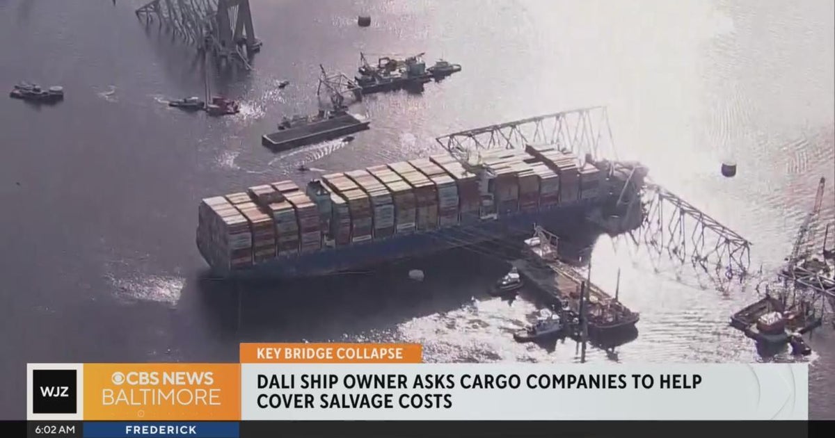 Dali ship owner asks cargo companies to help cover salvage costs after ...