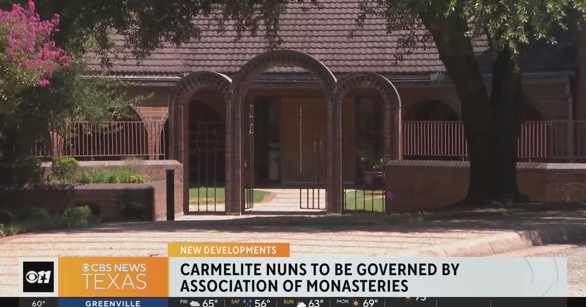 Carmelite nuns to be governed by Association of Monasteries - CBS Texas
