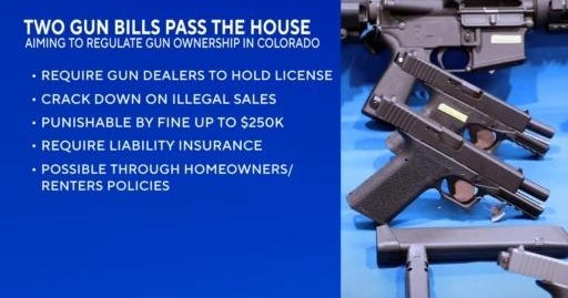 Colorado House passes bills related to carrying and selling guns - CBS ...