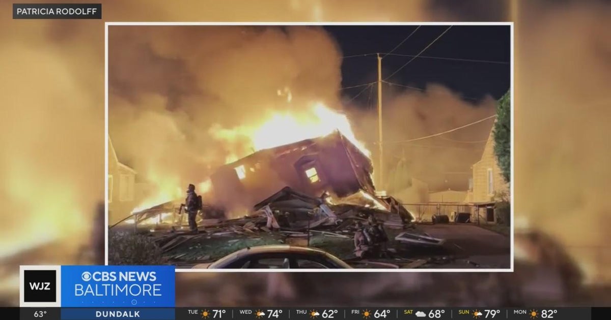 Massive explosion in Essex still under investigation - CBS Baltimore