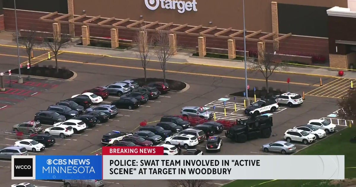 SWAT team at “active scene” outside Woodbury Target - CBS Minnesota