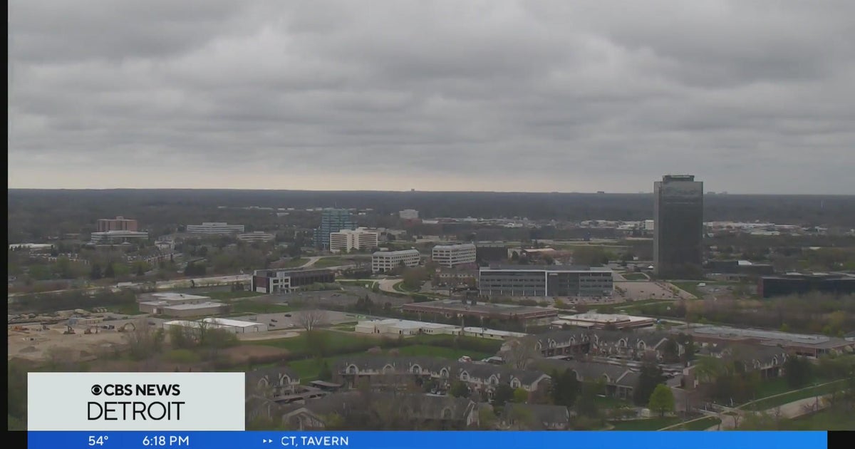 Freeze risk and weekend heat - CBS Detroit