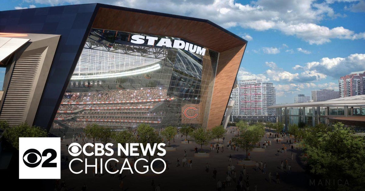 Chicago Bears unveil massive lakefront stadium plan - CBS Chicago
