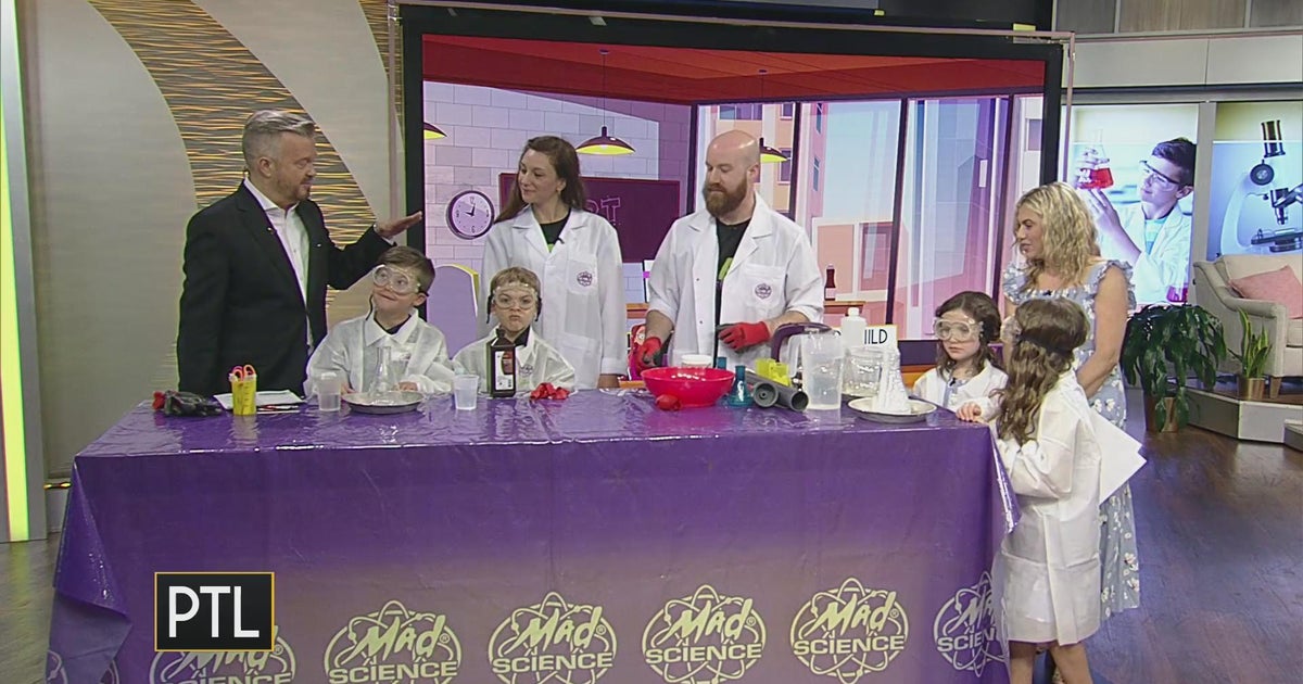 Mad Science shows us experiments kids can do at home - CBS Pittsburgh