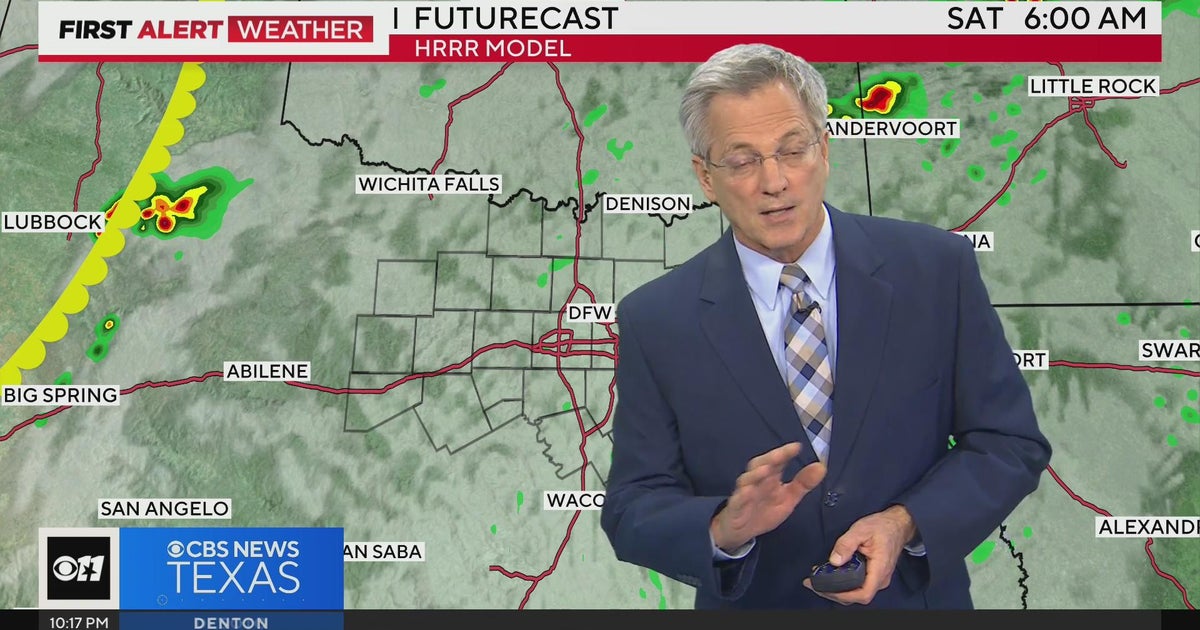 More storms on the way Saturday - CBS Texas