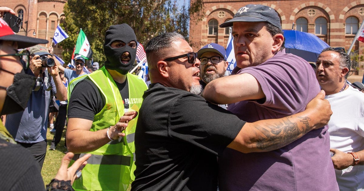 Groups clash at UCLA protests, encampment talks break down at Columbia ...