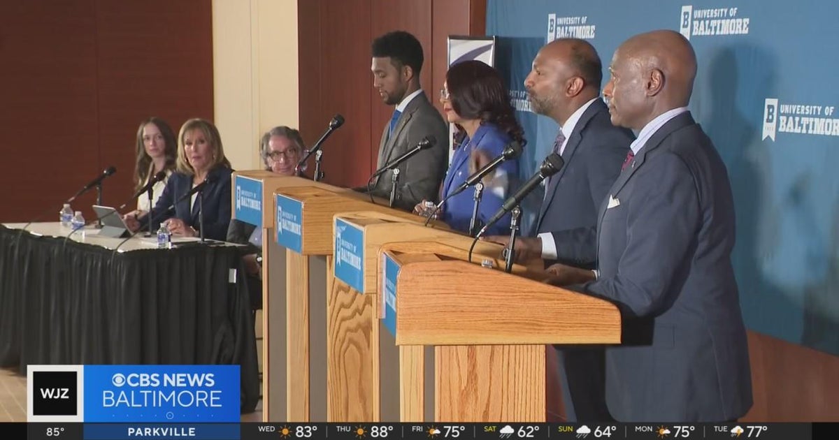 Baltimore mayoral candidates debate key issues impacting the city - CBS ...