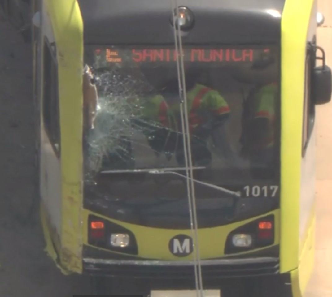 At least 55 people were injured in USC bus collision with Metro Rail ...