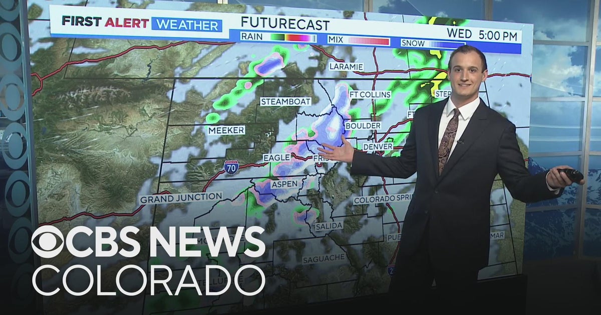 Rain and snow showers return across Colorado - CBS Colorado