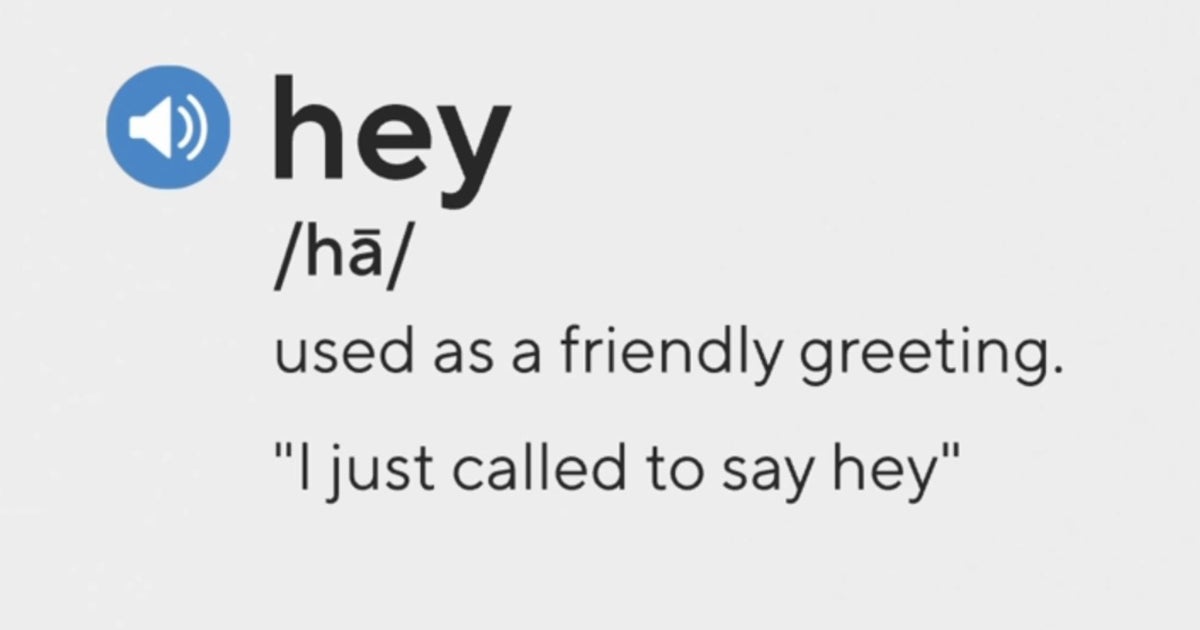How the word "hey" sparks workplace stress - CBS News