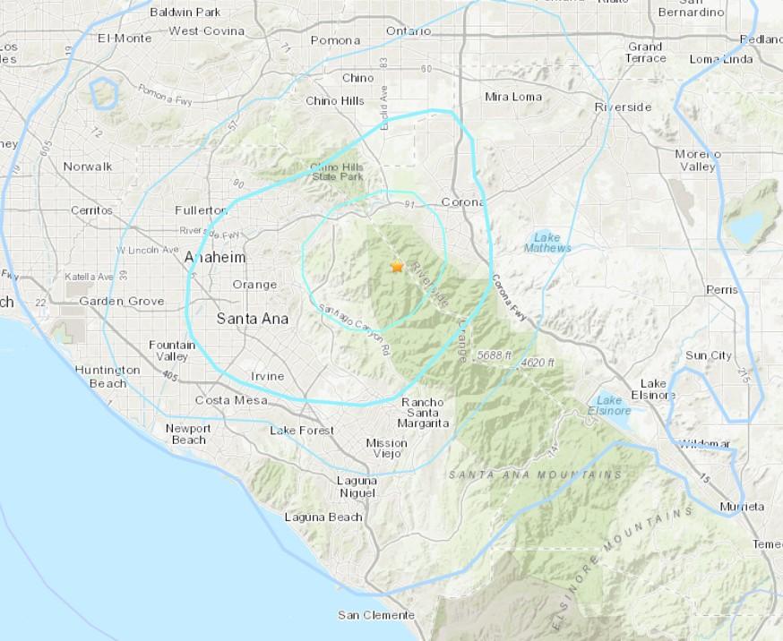 4.1 magnitude earthquake shakes Corona - CBS Los Angeles